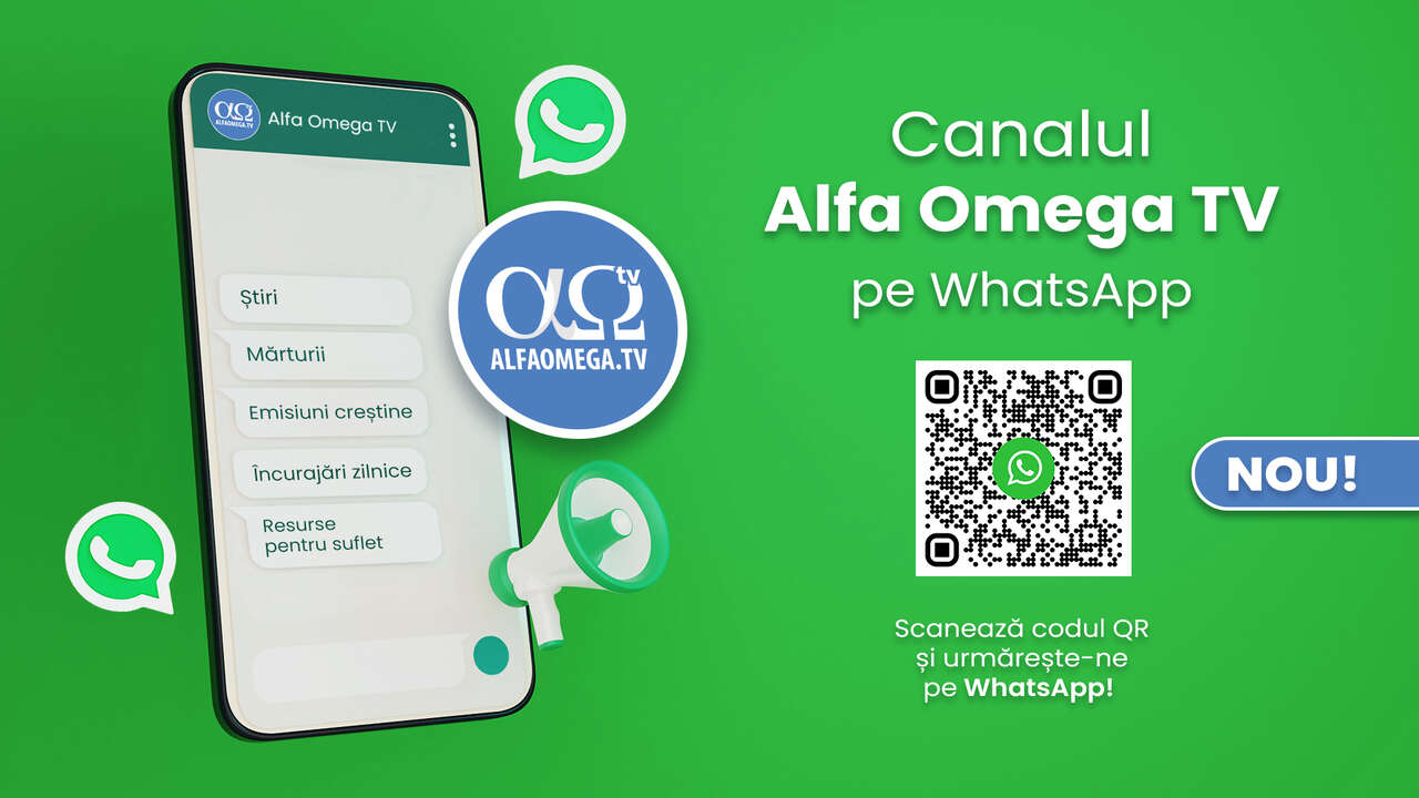 Alfa Omega este acum și pe WhatsApp! - Alfa Omega TV